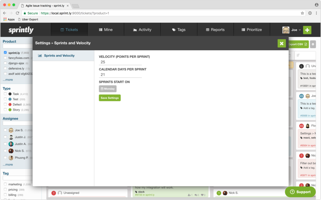 Making the board more agile with sprint forecasting and velocity - Sprintly